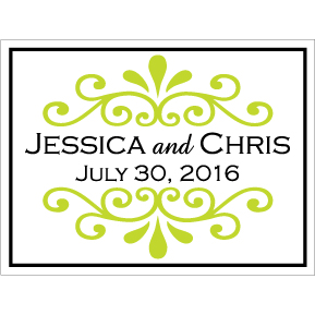 Davet Designs - Custom waterproof Wedding Stickers and Labels - wine ...